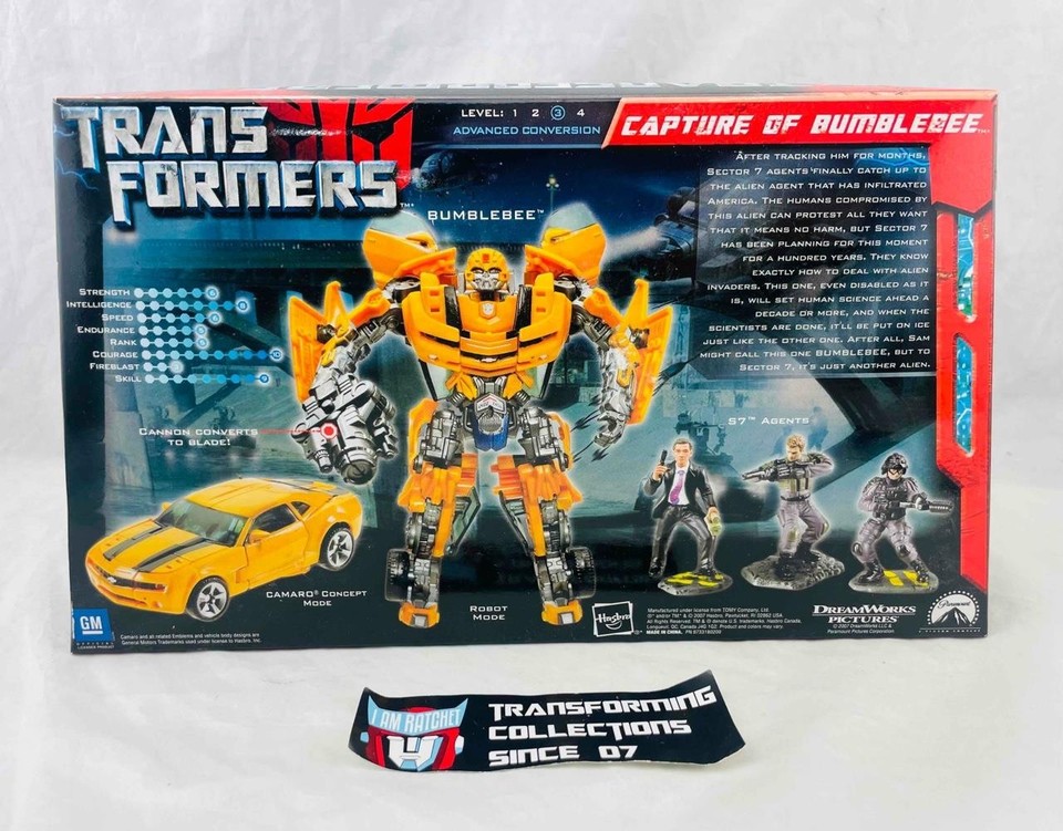 Transformers 2007 Movie Capture Of Bumblebee Screen Battles MISB | eBay