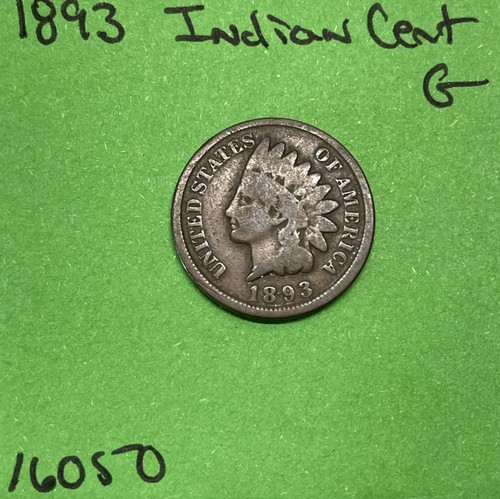 1893 Indian Head Cent / Penny 1c GD Good | eBay