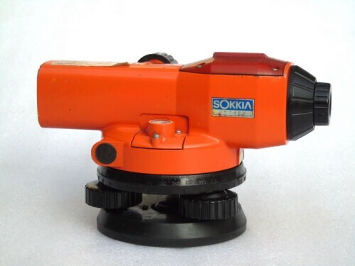 SOKKIA C41 JAPAN D10356 AUTOMATIC DUMPY LEVEL ROAD SURVEYING OPTICAL ...