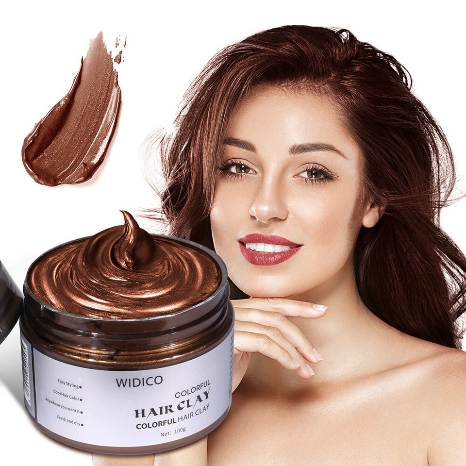 2pack 7 Colors DIY Colorful Hair Wax Mud Dye Washable Temporary ...