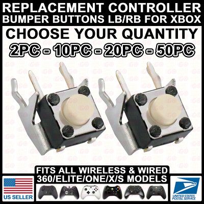 LB RB Bumper Micro Button Switch for Xbox/360/One/Series X/S/Elite ...