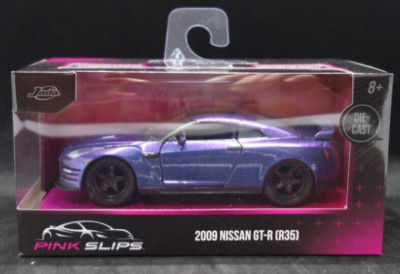 JADA 1:32 Pink Slips 2009 Nissan GT-R R35 blue | eBay