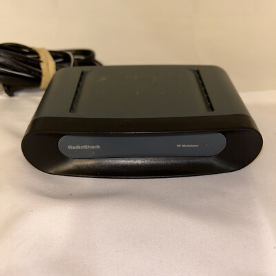 Genuine Radio Shack (15-2526) RF Modulator TV Converter A/V Into ...