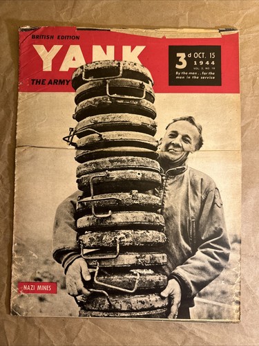 YANK The Army Weekly Magazine, October 15, 1944 Issue British Edition ...