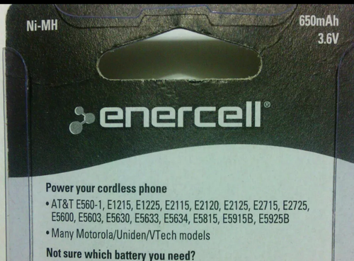 Enercell Cordless Phone Battery - Choice Battery | eBay