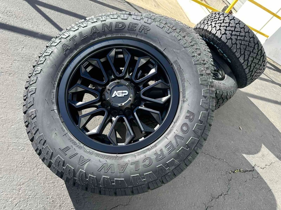 18” Wheels 8 lug Rims 8x165 Dodge Ram 2500 Chevy Silerado GMC 3500 33 ...