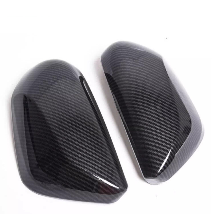 Carbon Fiber Rearview Mirror Cover Trim 2pc For Toyota Camry 2018-2024 ...