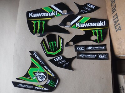 Team pro Circuit Kawasaki racing graphics KX65 all years & 2002-2009 ...