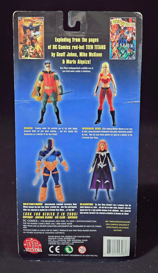 DC Direct Contemporary Teen Titans Deathstroke Action Figure New Sealed ...