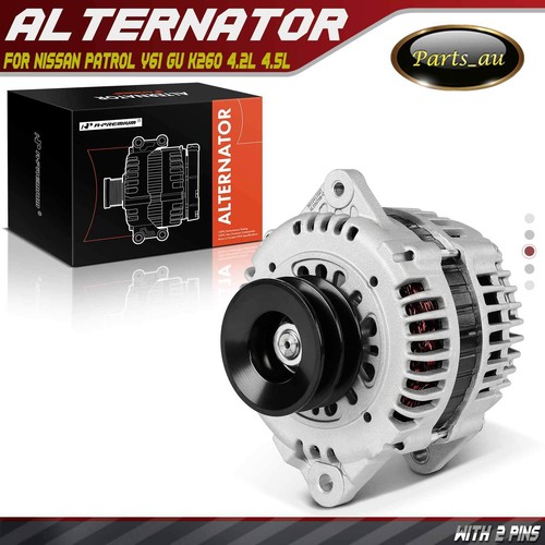 Alternator for Nissan Patrol Y61 GU K260 1988-2001 4.2L 4.5L TB42E ...