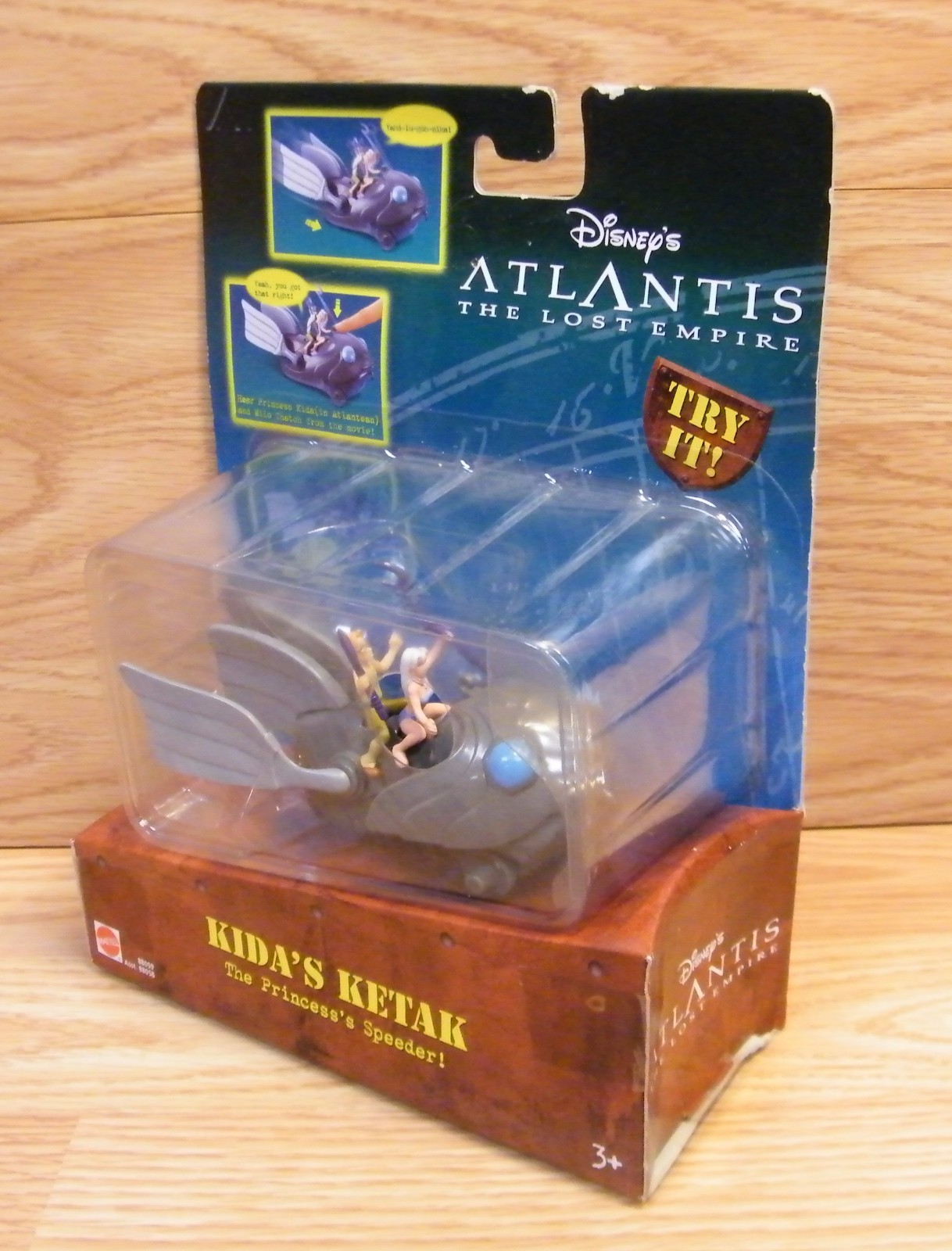 Disney's Atlantis The Lost Empire Kida's Ketak Toy w/ Sound By Mattel ...