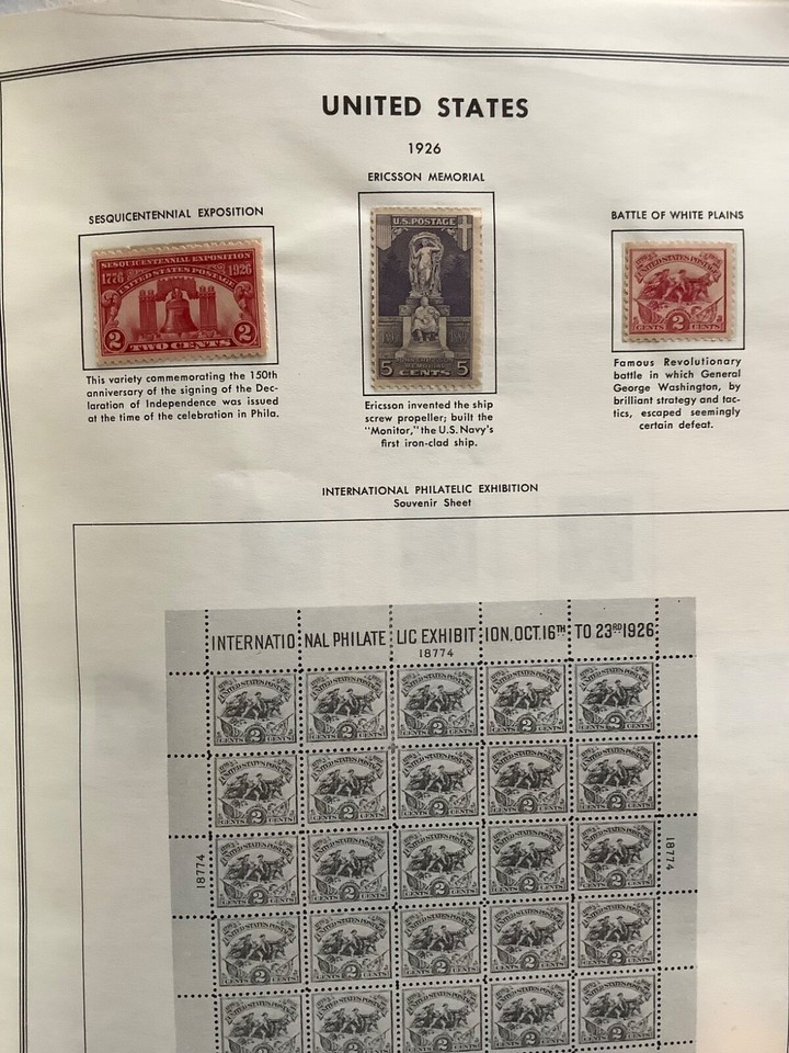 US Stamp Collection in a Harris Liberty Album - MINT CONDITION STAMPS ...