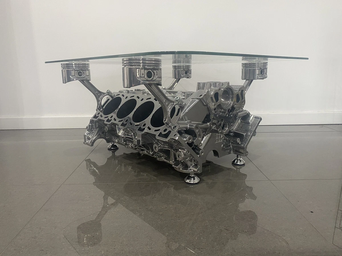 Engine Glass Table