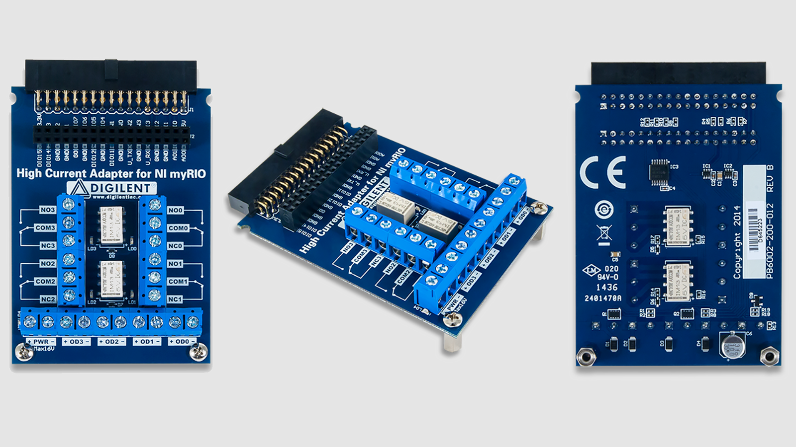 NI National Instruments / Digilent MXP High Current Adapter board for ...