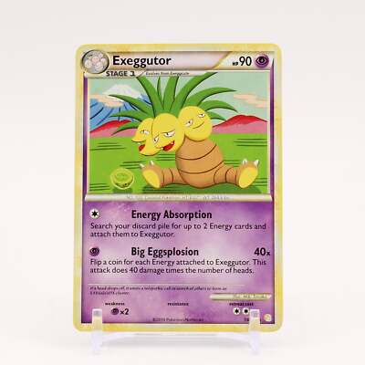 Exeggutor - 18/123 HeartGold SoulSilver Rare Pokemon - NM | eBay