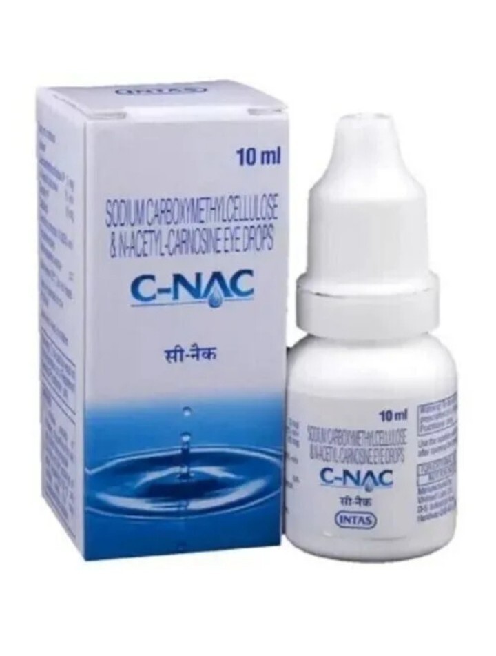 C-NAC Eye Drops For Cataract, N-Acetylcarnosine 10 ML SIZE! NAC PACK OF ...
