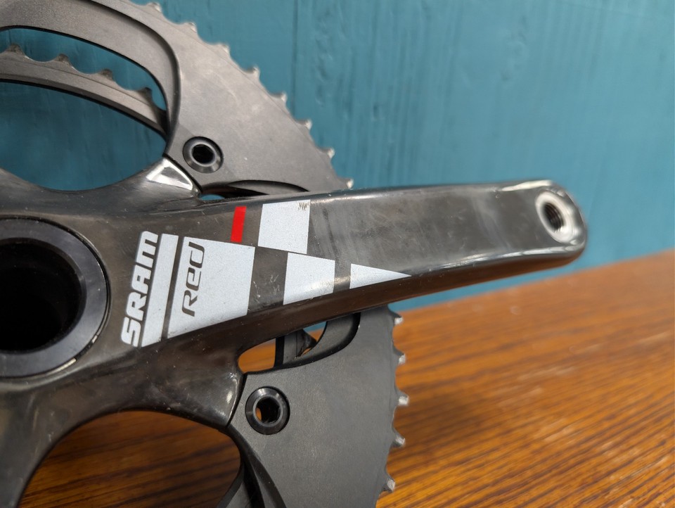 SRAM Red 1 1 speed Carbon Double Road Crankset, 130 BCD, 175mm, PF30 ...