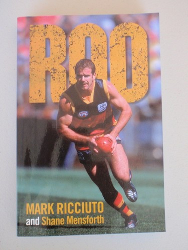 BOOK - SIGNED / AUTOGRAPHED x 2 - ROO - MARK RICCIUTO AND SHANE ...