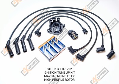 FE & F2 MAZDA TUNE UP KIT IGNITION FOR HYSTER, YALE FORKLIFT 2.0L & 2 ...