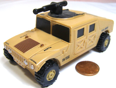 Tonka Toys G.I. Joe Mini-Figures Hummer Humvee Jeep Plastic China 92 ...