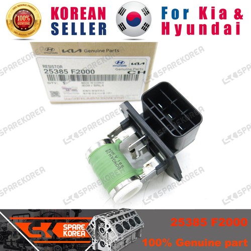 Genuine/OEM 25385F2000 RESISTOR for Hyundai Avante AD 16 | eBay