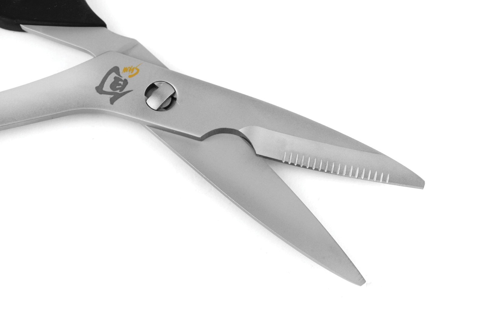 Shun 2pc Premium Take-Apart 9" Kitchen Shears & 7.5" Herb Scissors Set ...