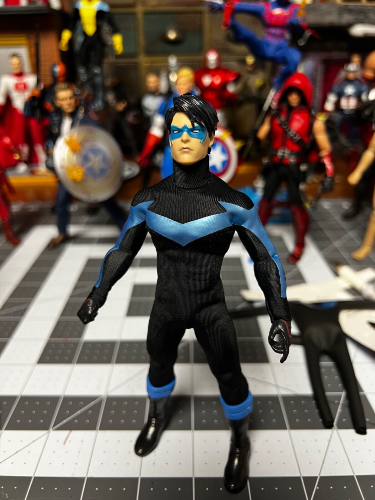 Mezco one 12 custom nightwing suit only | eBay