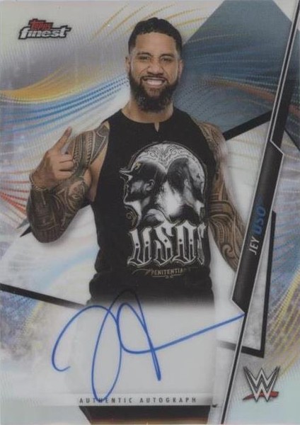 2020 Topps Finest WWE - Finest Autographs #A-JE Jey Uso (AU) for sale ...