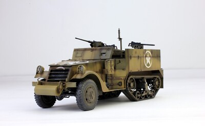(Pre-Order) US Army M2A1 Halftrack WW2 1:35 Pro Built Model | eBay