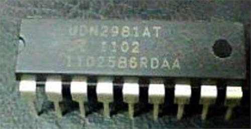 1 x UDN2981AT Octal High Side Source Driver 0.5A 50V PIC Arduino Basic ...