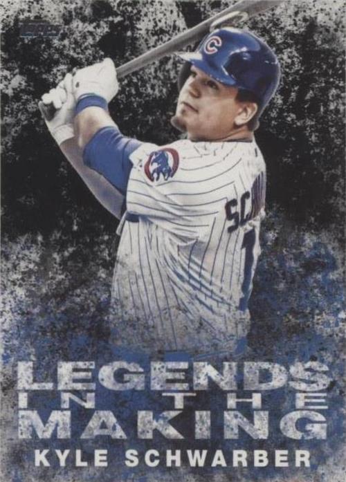 2018 Topps - Legends in the Making Series 2 Kyle Schwarber #LITM-5 ...