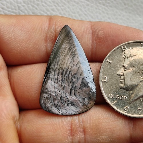 100% Natural flashy black hypersthene cabochon loose gemstone for ...