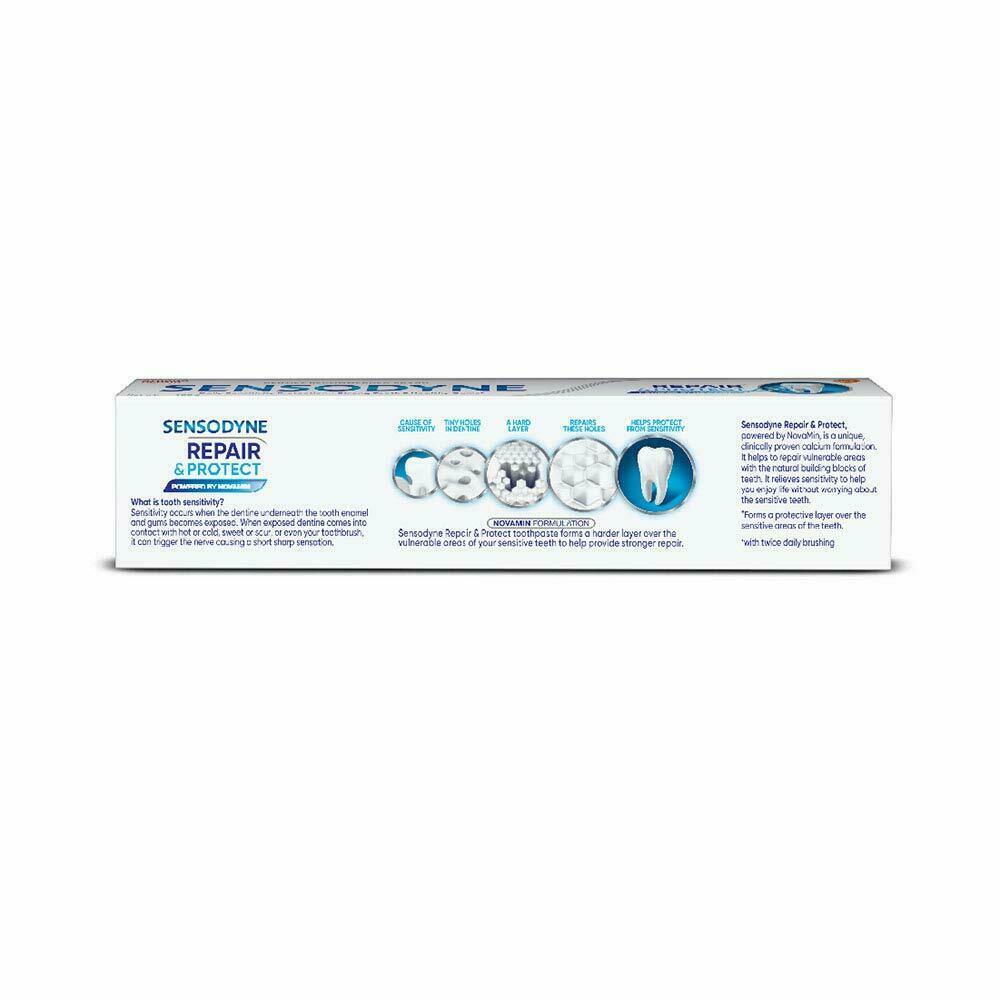 Toothpaste With Novamin Repair And Protect From Sensodyne- (100 gm x 4 ...