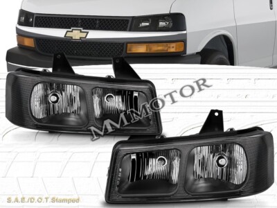 2003-2020 Chevy Express Van / GMC Savana Van Composite Type Black ...
