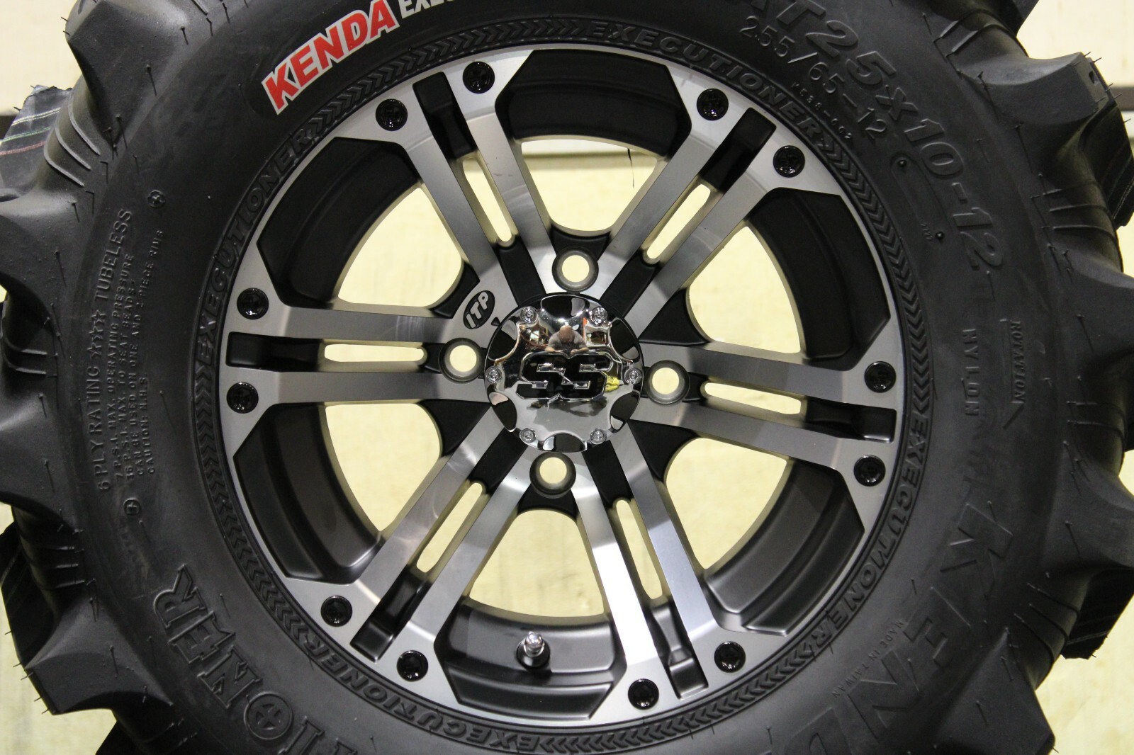 HONDA RANCHER 420 SRA 25" EXECUTIONER ATV TIRE & SS212 M WHEEL KIT ...