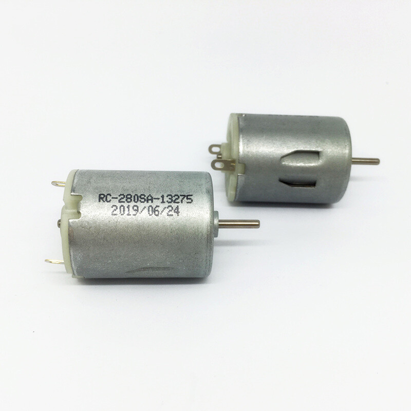 RC-280SA-13275 DC 6V 7.4V 12V 9050RPM Mini 24mm Round Electric Motor ...
