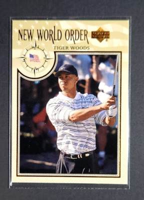 2002 Upper Deck Golf Trading Cards #61 Tiger Woods New World Order | eBay