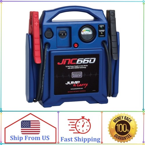 Clore Automotive JNC660 Jump-N-Carry 1700 Peak Amp 12 Volt Jump Starter ...
