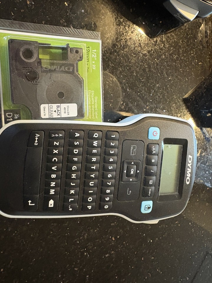Dymo LabelManager D1/ 160 Handheld Portable Label Maker Printer extra ...
