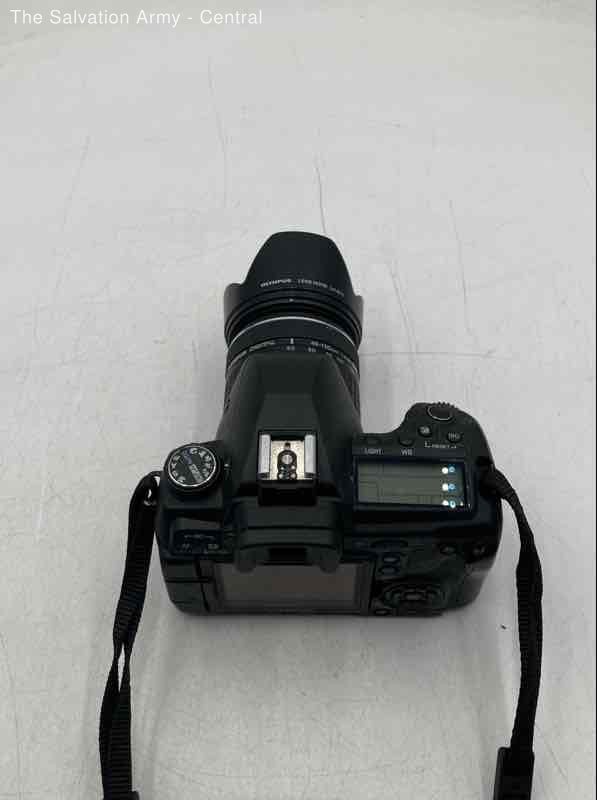 Olympus Black LCD Screen Digital SLR Camera With Lens And Hood LH-61C ...