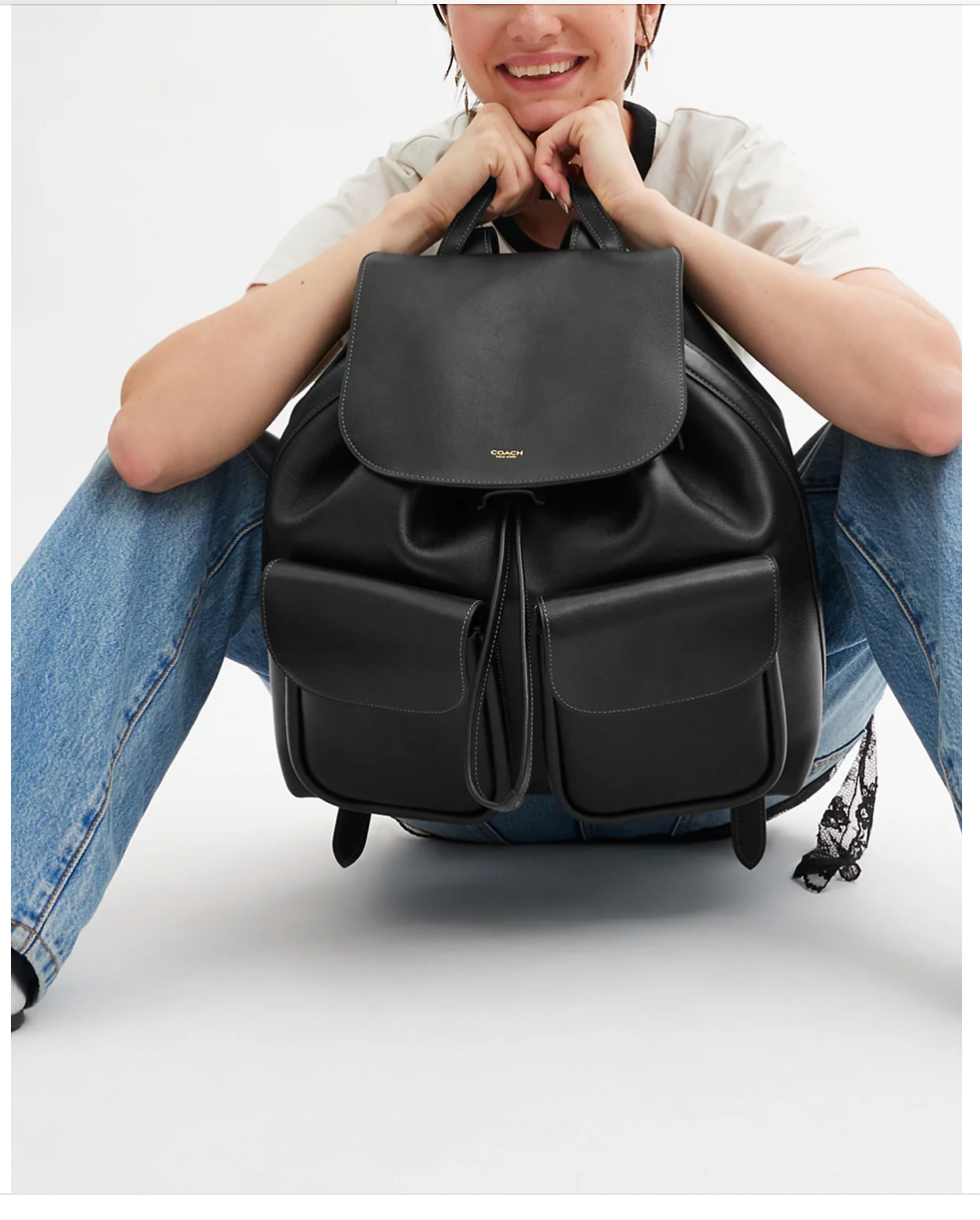 Coach Crosby large Backpack CY279 Black | eBay