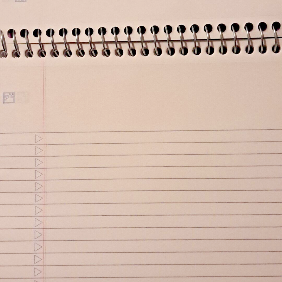 2 Five Star Notepads College Ruled Top Wire 100 Sheets Poly Cover ...