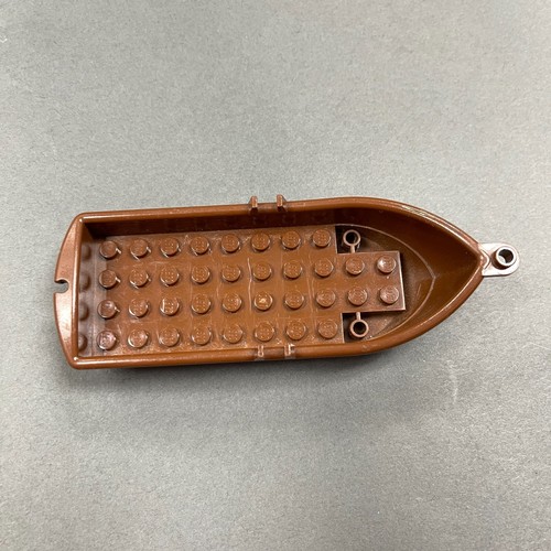 Lego 2551 21301 Reddish Brown Boat Replacement Add-on Piece Part | eBay UK
