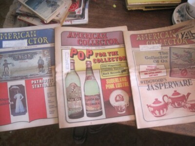 Lot of 3 American Collector Antique Magazine-1975&76-OZ/JASPERWARE | eBay
