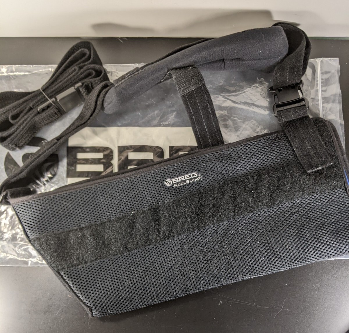 BREG KoolSling Immobilizer Arm Sling Large 80524 Breathable AirMesh ...