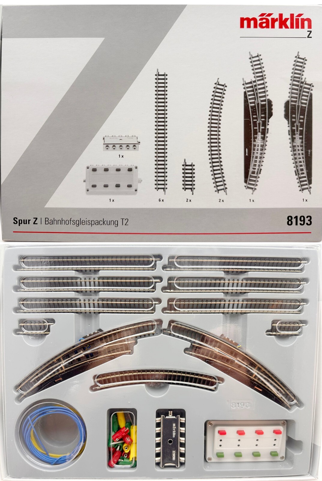 Marklin Z Scale 8193 Large Track Extension Kit Original Box C9 | eBay