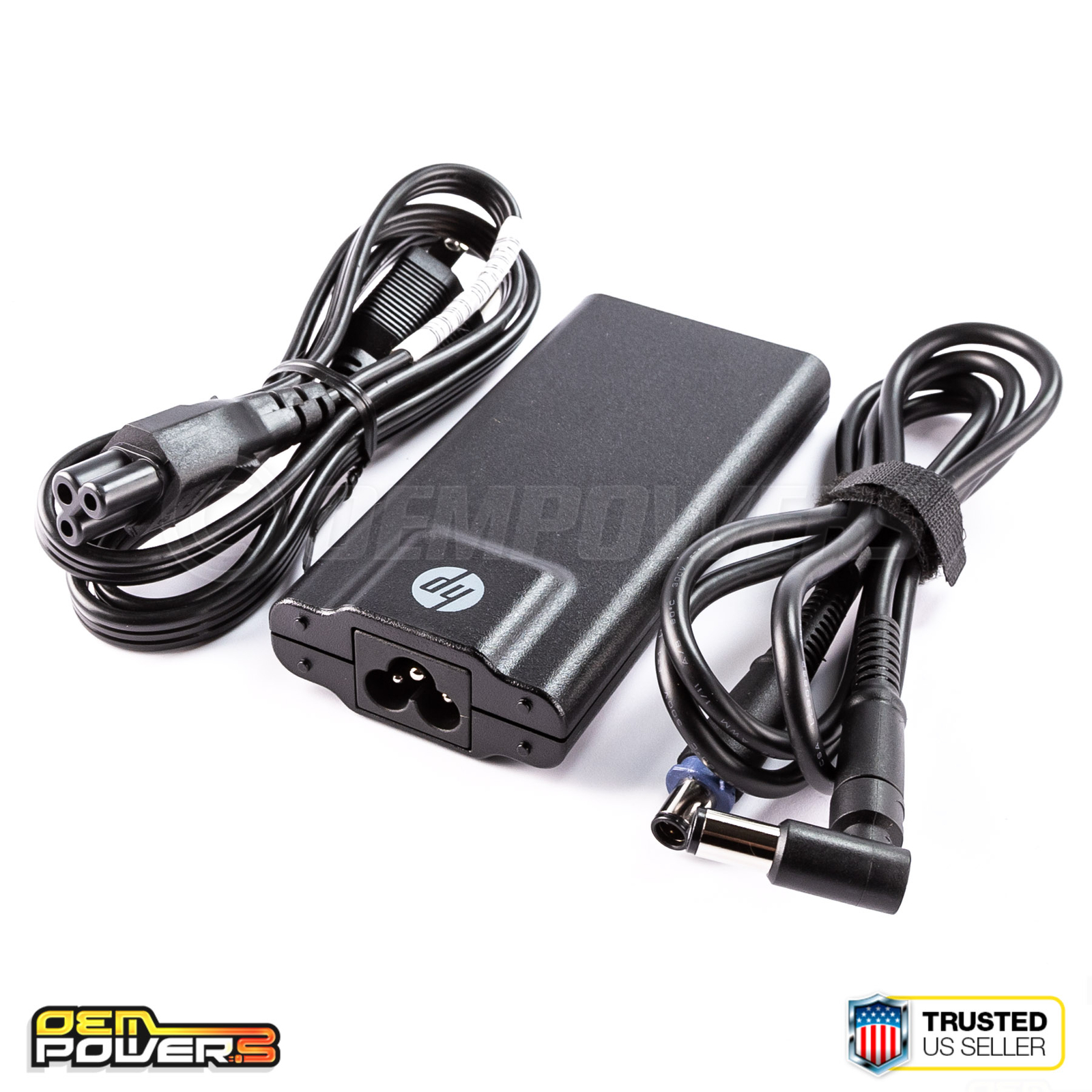 GENUINE HP Travel Adapter 65W + USB AC Power Charger ProBook 6460b ...