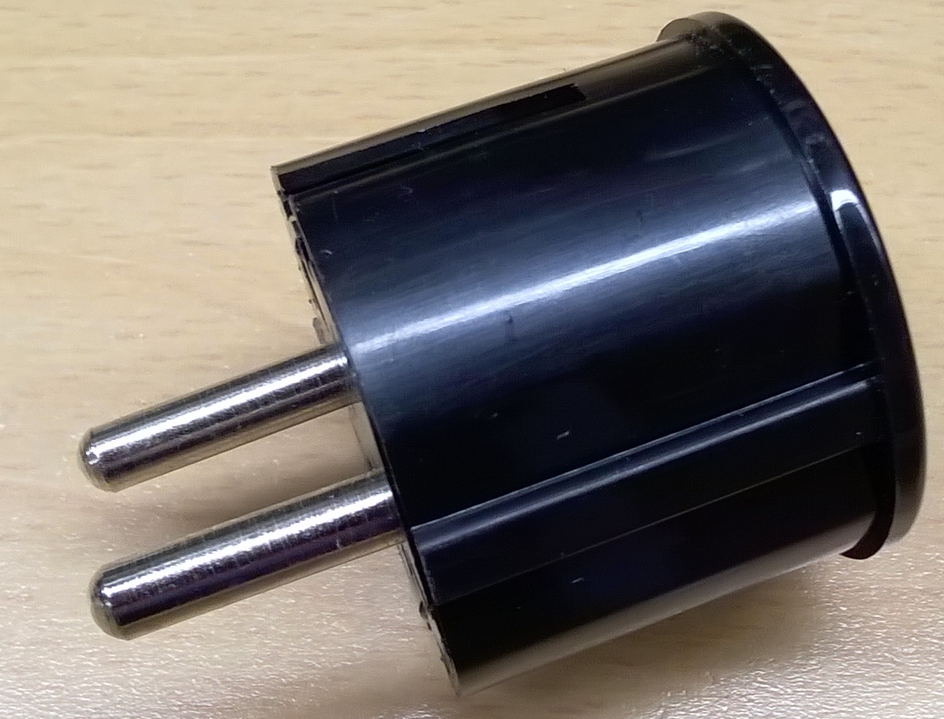 SCHUKOSTECKER STECKER WINKELSTECKER schwarz SCHUKO-WINKEL-STECKER ...
