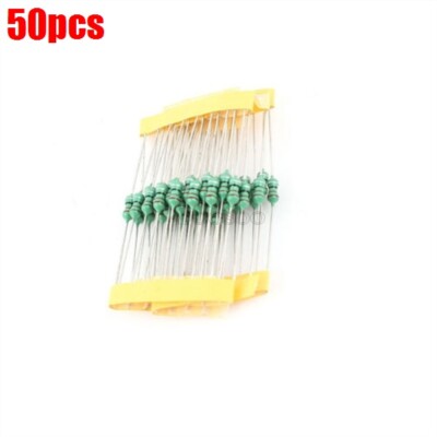 50Pcs 0410 Color Ring Inductance 47Uh 470K 1/2W Axial Rf Choke Coil ...