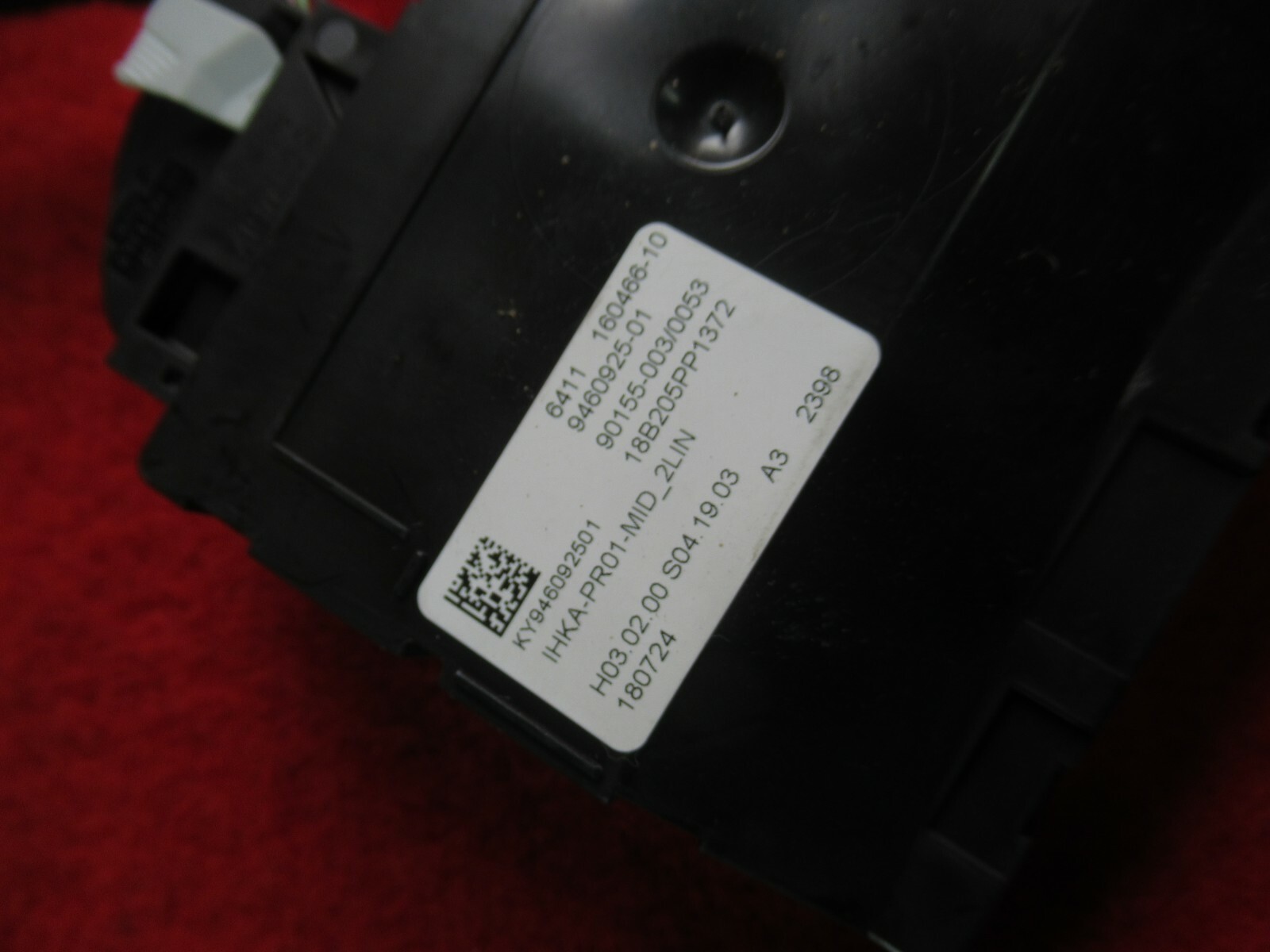 Air Conditioning AC Control Module MID OEM BMW 540i 530i 640iX OEM G30 ...